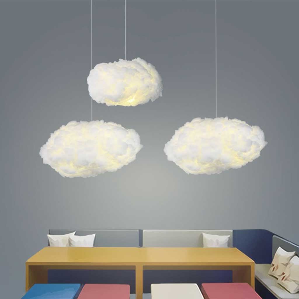 White Cotton Cloud Pendant Light | VAXLAMP