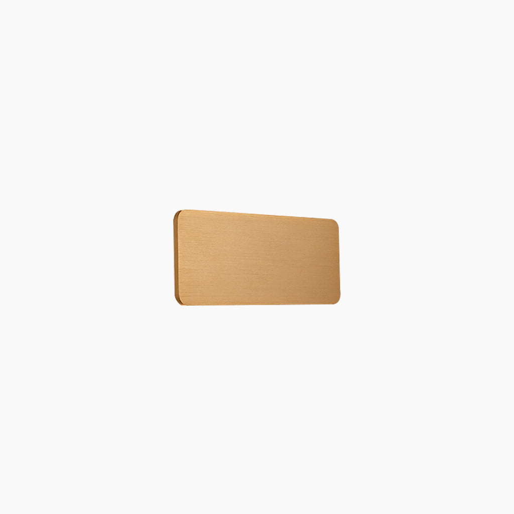 Minimalist Rectangle Aluminum LED Wall Sconce Light | VAXLAMP