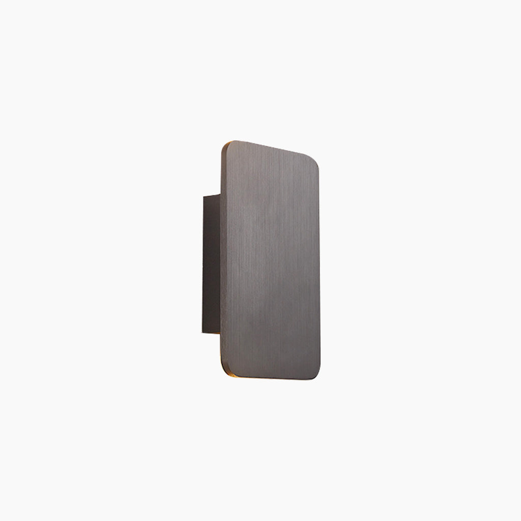 Minimalist Rectangle Aluminum LED Wall Sconce Light | VAXLAMP